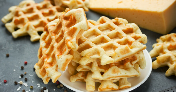 Plānās siera vafeles | Mammamuntetiem.lv