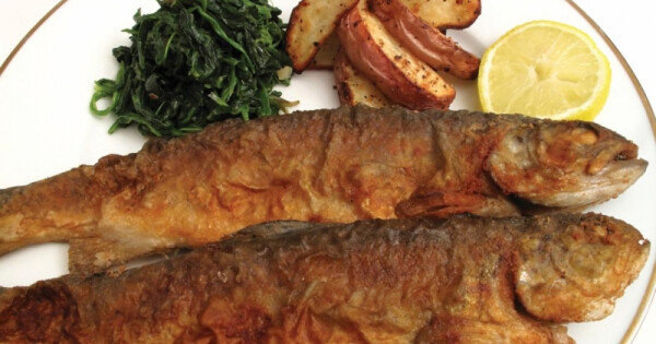 Cepta forele ar kartupeļiem | Mammamuntetiem.lv